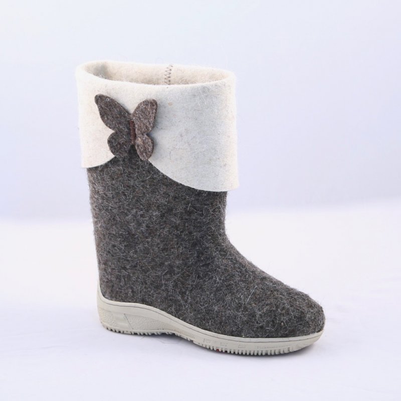 Valenki for women with thermoplastic soles