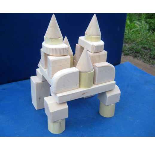 Castle play kit, handmade craft