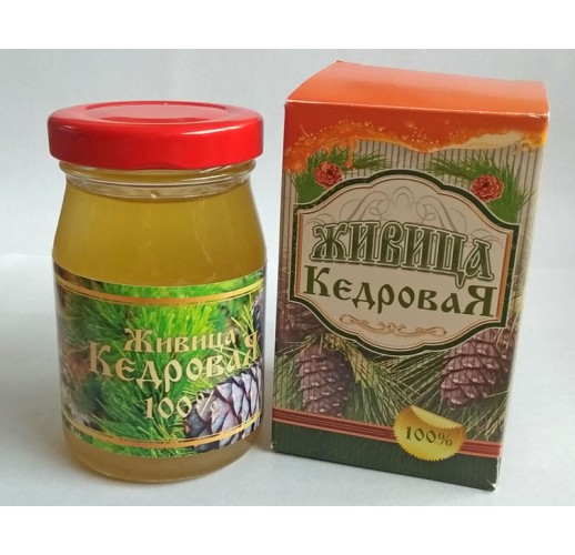 Cedar resin 100%, 100 ml (Pinus Sibirica)