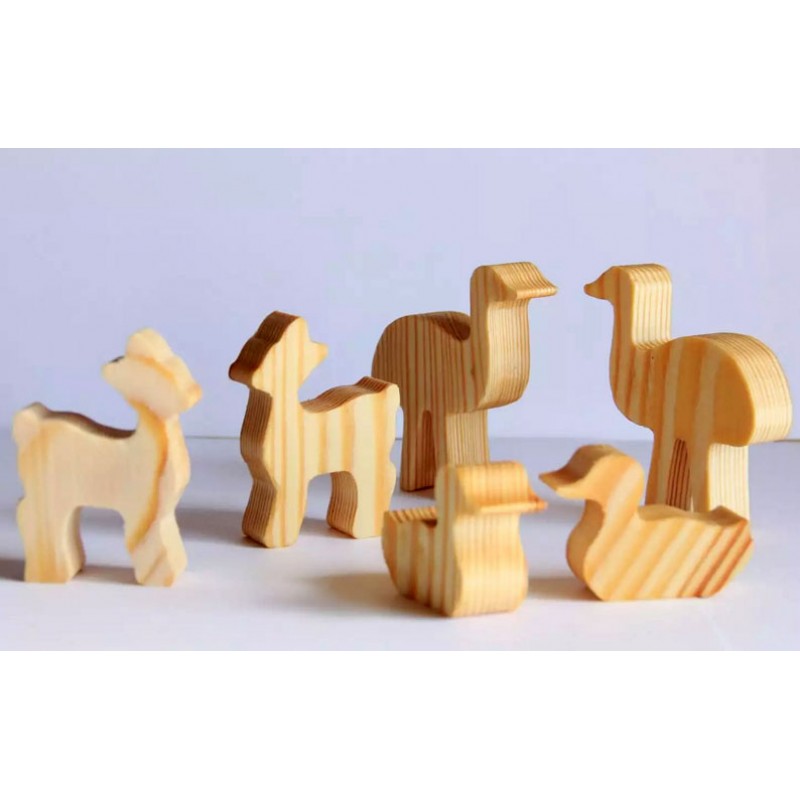 Farm animals (11 items), handmade craft