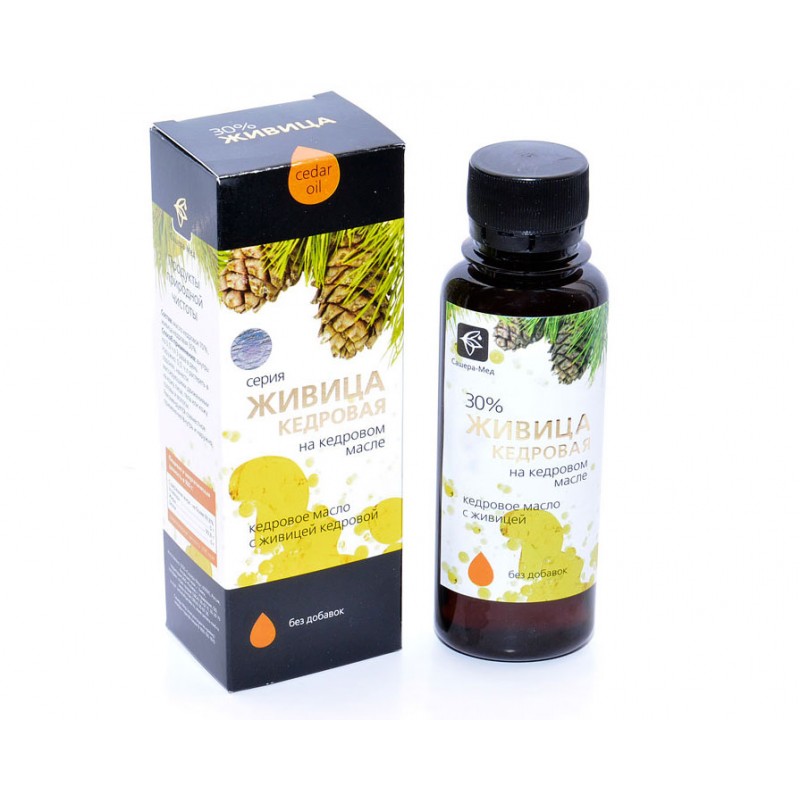Cedar resin 30%, 100 ml (Pinus Sibirica)