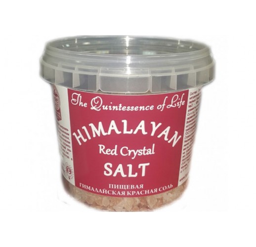 Himalayan salt, red, 284 g - natural salt