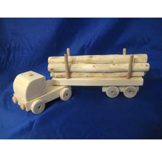 Timber truck, handmade craft